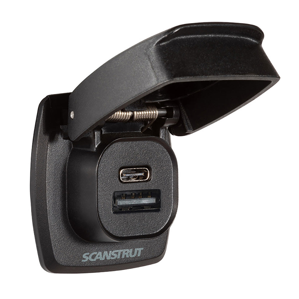 Scanstrut Flip Pro Plus Fast Charge USBA USBC Socket SCUSBF4 ...