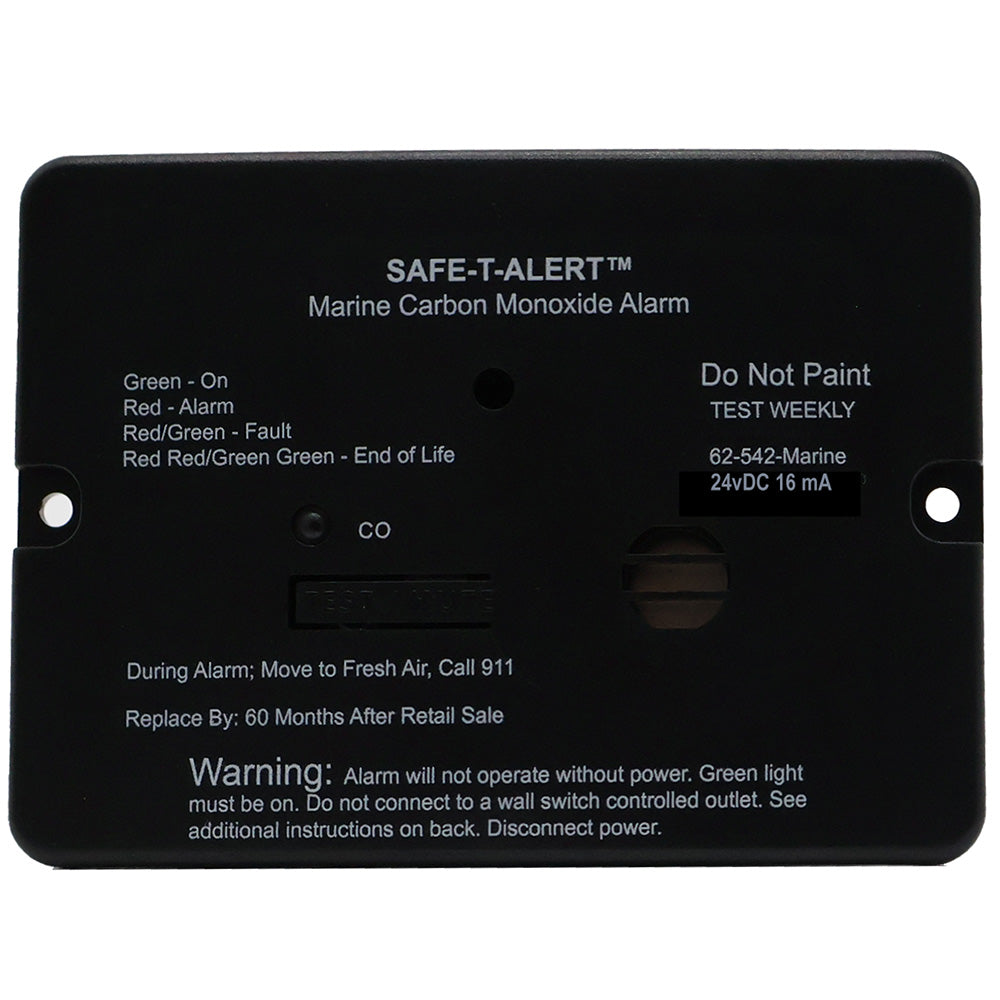 Safe-T-Alert 62 Series Marine Carbon Monoxide Alarm - 24V Flush Mount ...
